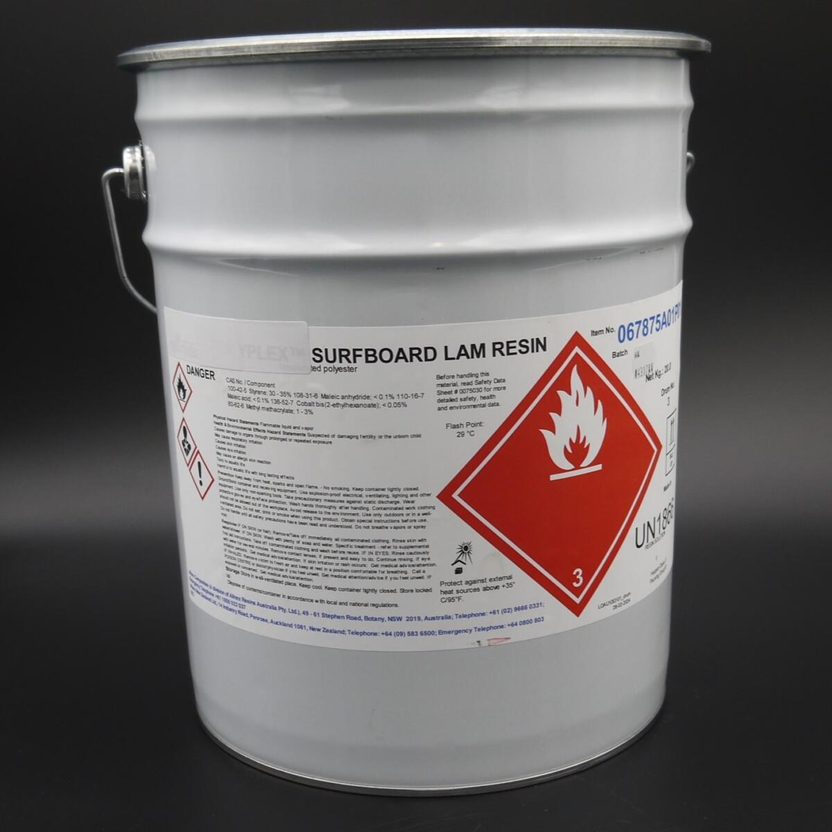 Surfboard Laminating Resin - Ironbark Composites